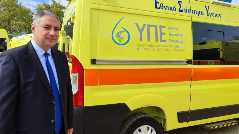 6η ΥΠΕ: Τελετή παράδοσης – παραλαβής 20 νέων υπερσύγχρονων ασθενοφόρων