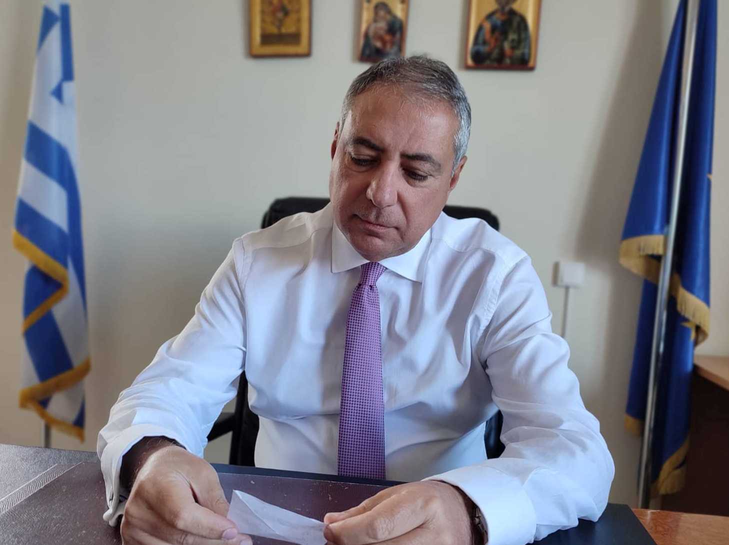 Το “Ευχαριστώ” της Ελληνικής Ομοσπονδίας Θαλασσαιμίας στον Διοικητή της ...