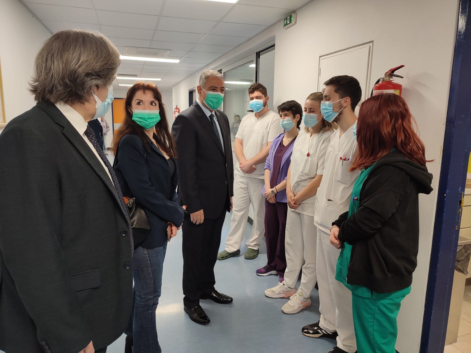 Στο ΠΓΝΠ ο Διοικητής της 6ης ΥΠΕ Γιάννης Καρβέλης
