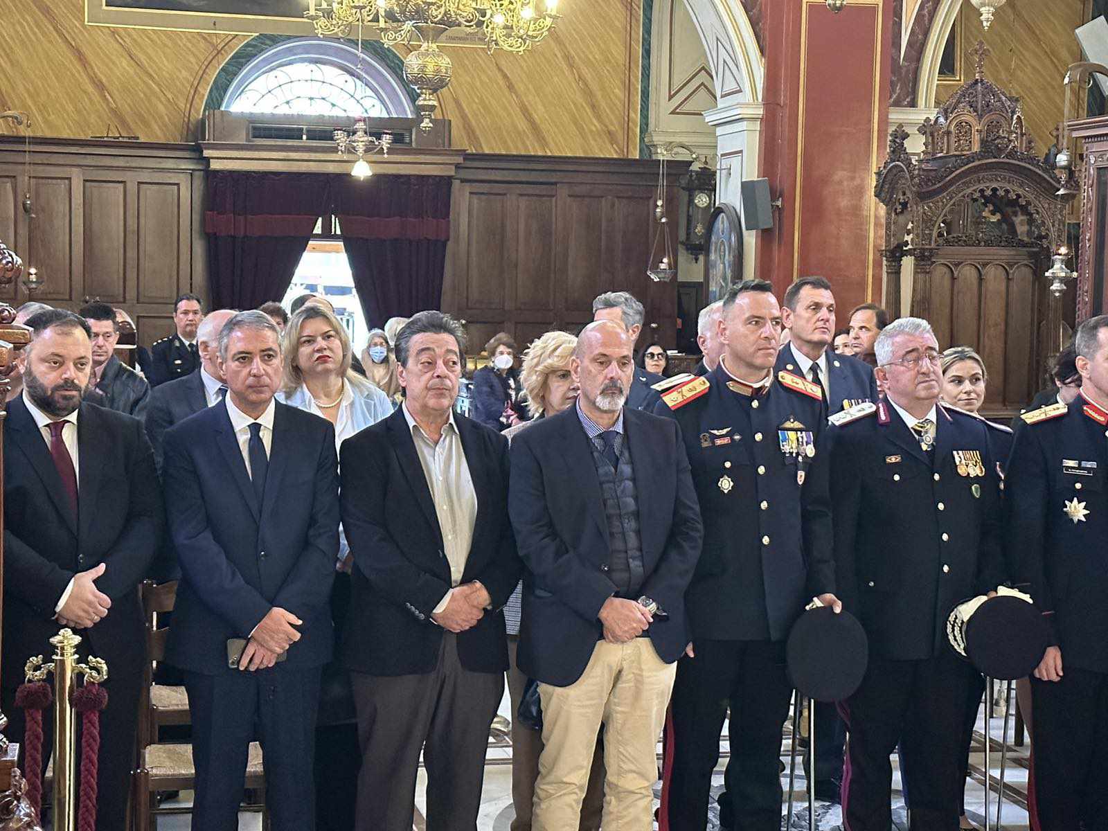 Στις εκδηλώσεις για την διπλή εορτή της 21ης Νοεμβρίου ο Διοικητής της ...
